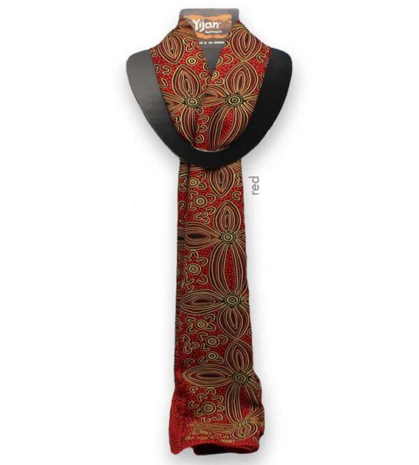 Australian Made Yijan Aboriginal Scarf - Free Aus-Wide Shipping Over $100