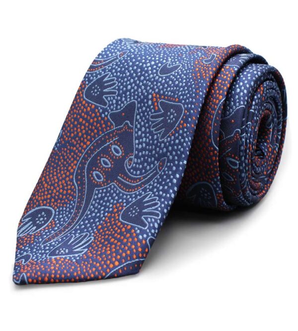 Australian Made Blue Tie - Free Aus-Wide Shipping Over $100