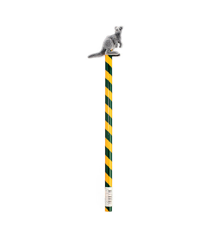 Flocked Kangaroo Pencil - Australia's No1. Souvenir Store | Australia ...