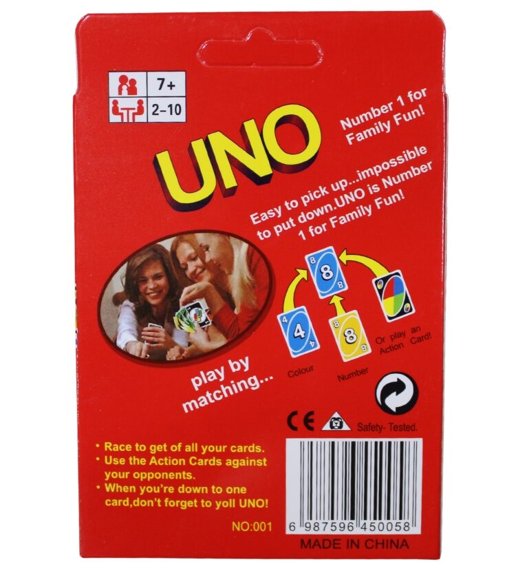 UNO Card Game - Australia the Gift