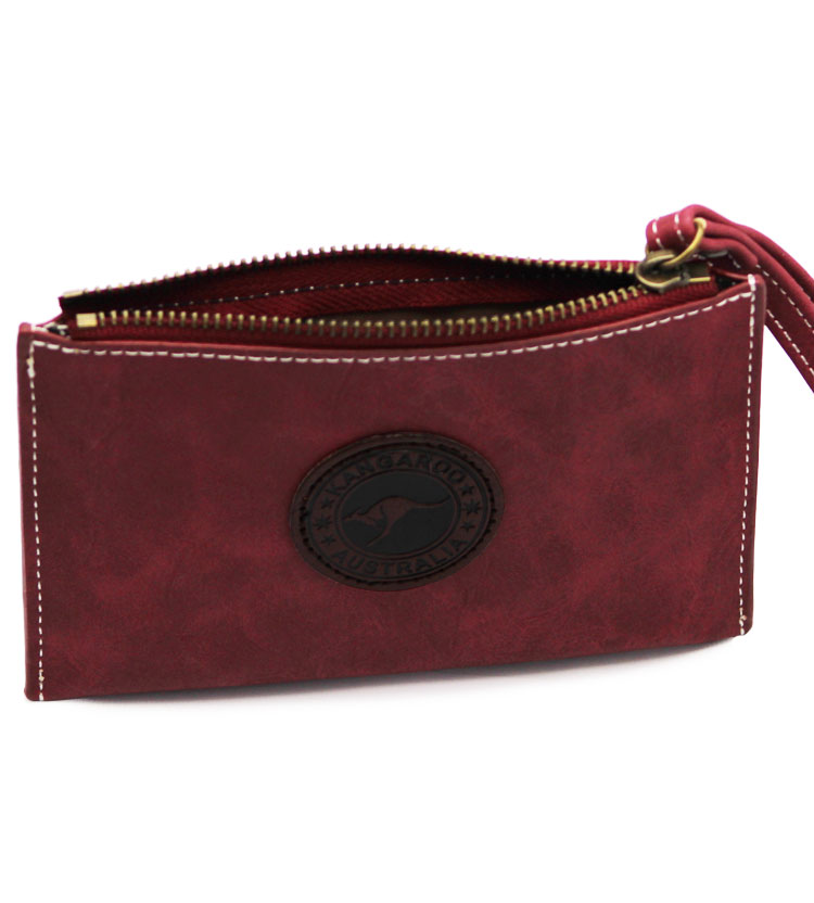 Suede Colour Card Wallet - Australia's No1. Souvenir Store