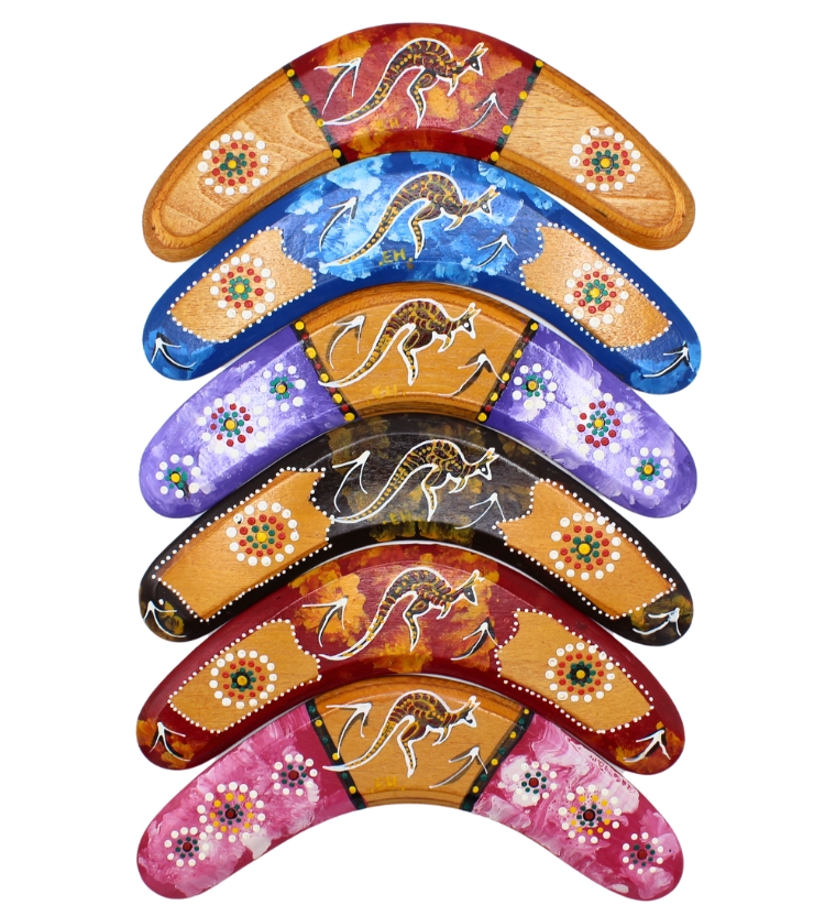 Wooden Returning Boomerang 8" - Australia's No1. Souvenir Store