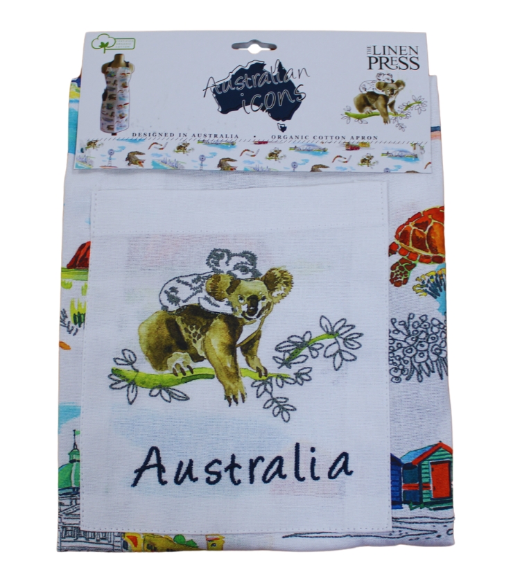 Australian Icons Apron - Australia's No1. Souvenir Store