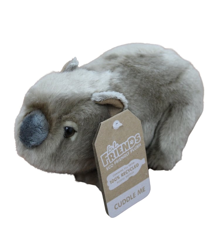 Little Friends Wombat Plush Toy 18cm - Free Aus-Wide Shipping Over $100