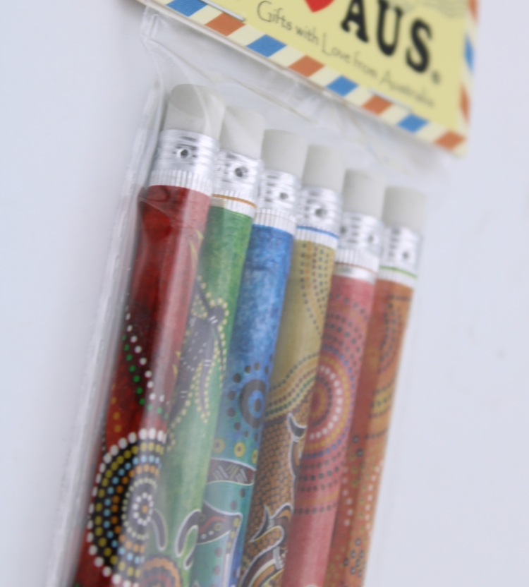 Australian Pencils 6 Pack - Free Aus-Wide Shipping Over $100