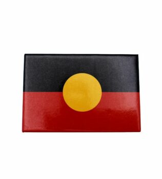 Aboriginal Flag Gallery Magnet - Free Aus-Wide Shipping Over $100