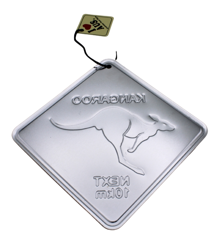 Metal Kangaroo Roadsign - Free Aus-Wide Shipping Over $100
